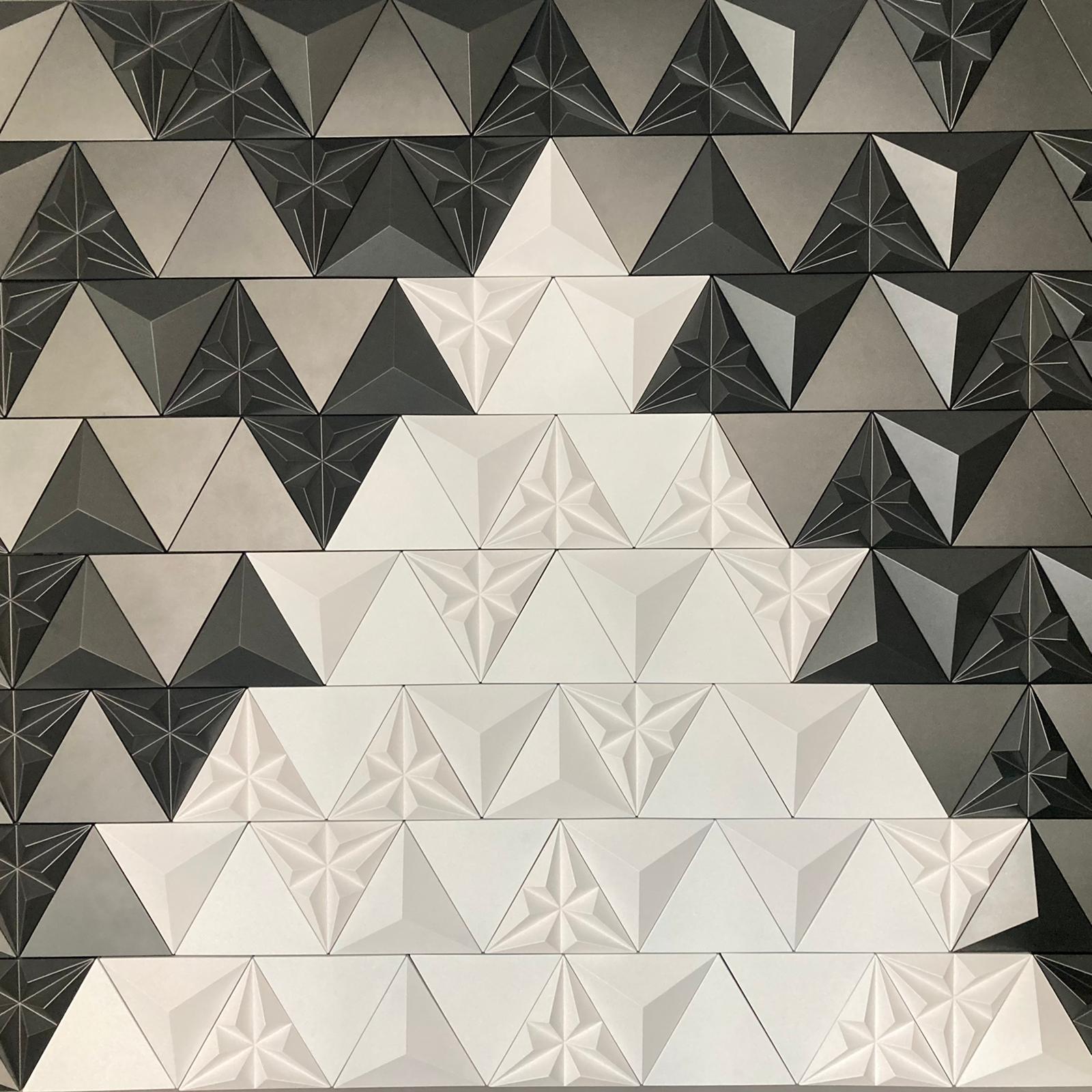 Декоративен панел за стена 3D Wall Nava, 1кв.м, Сив - eMAG.bg