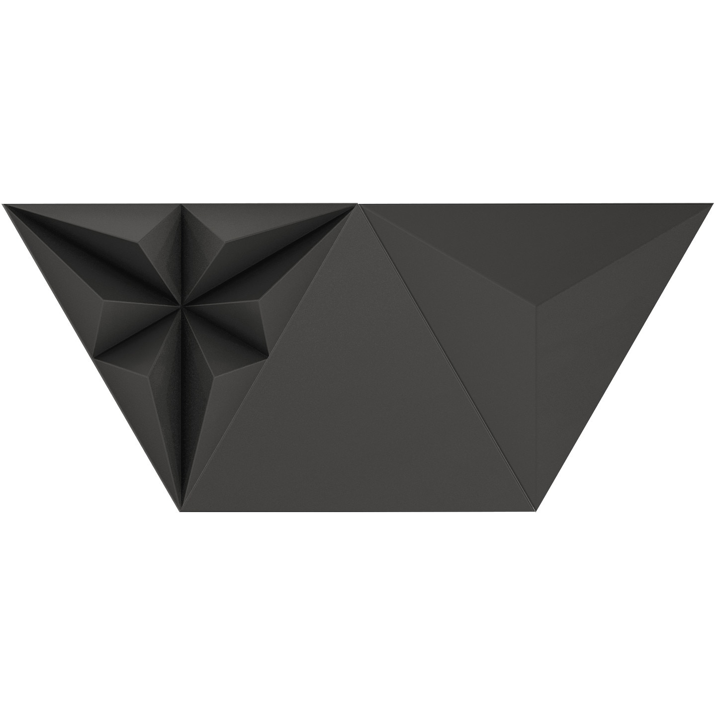 Декоративен панел за стена 3D Wall Nava, 1кв.м, Сив - eMAG.bg