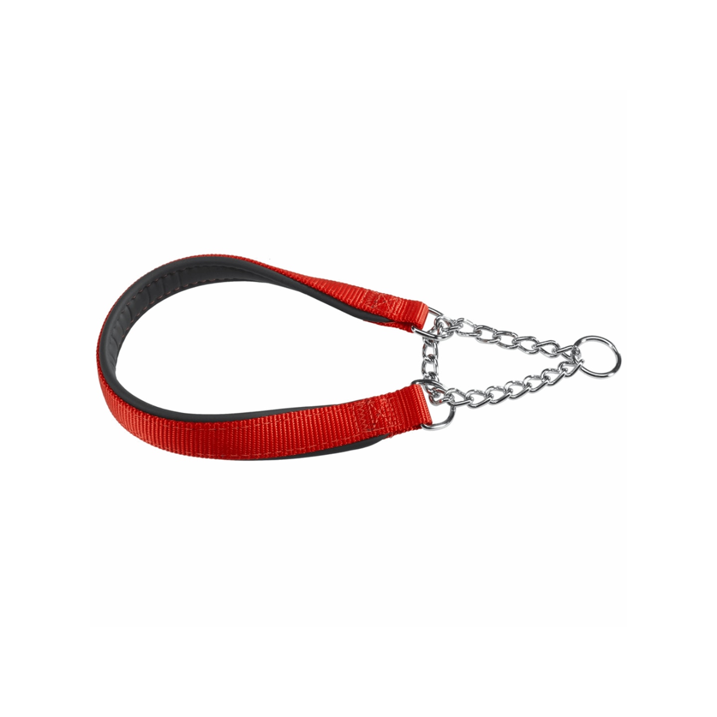 Zgarda pentru caini, Ferplast, 60 cm x 25 mm, Negru/Rosu - eMAG.ro