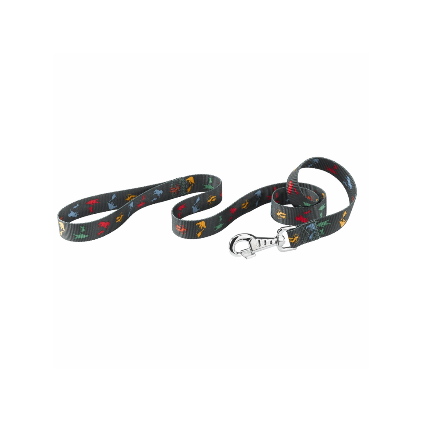 LESA CAINI, FERPLAST, 20 MM x 120 CM, NEGRU, MODUL MULTICOLOR - eMAG.ro