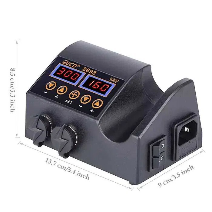 Станция за запояване JCD JCD8898, мощност 750W, температура 100-500C ...