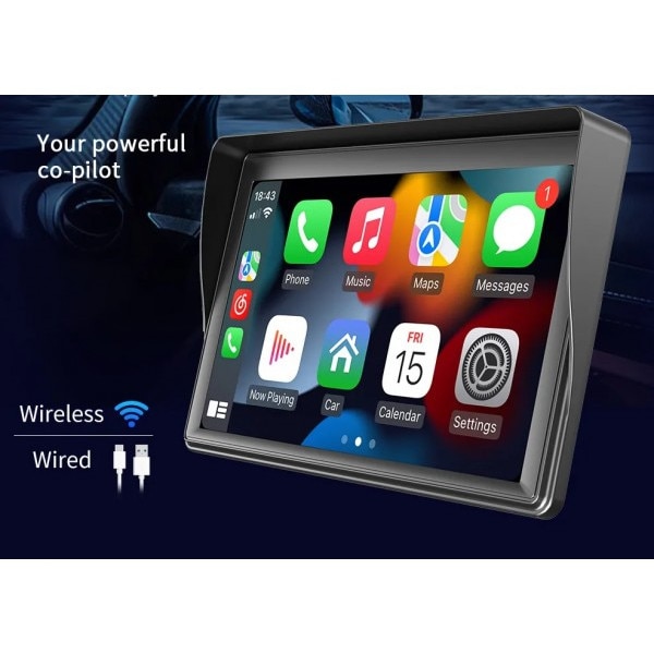 Player multimedia auto, Vivas, Carplay M79, Ecran tactil HD de 7 inchi ...