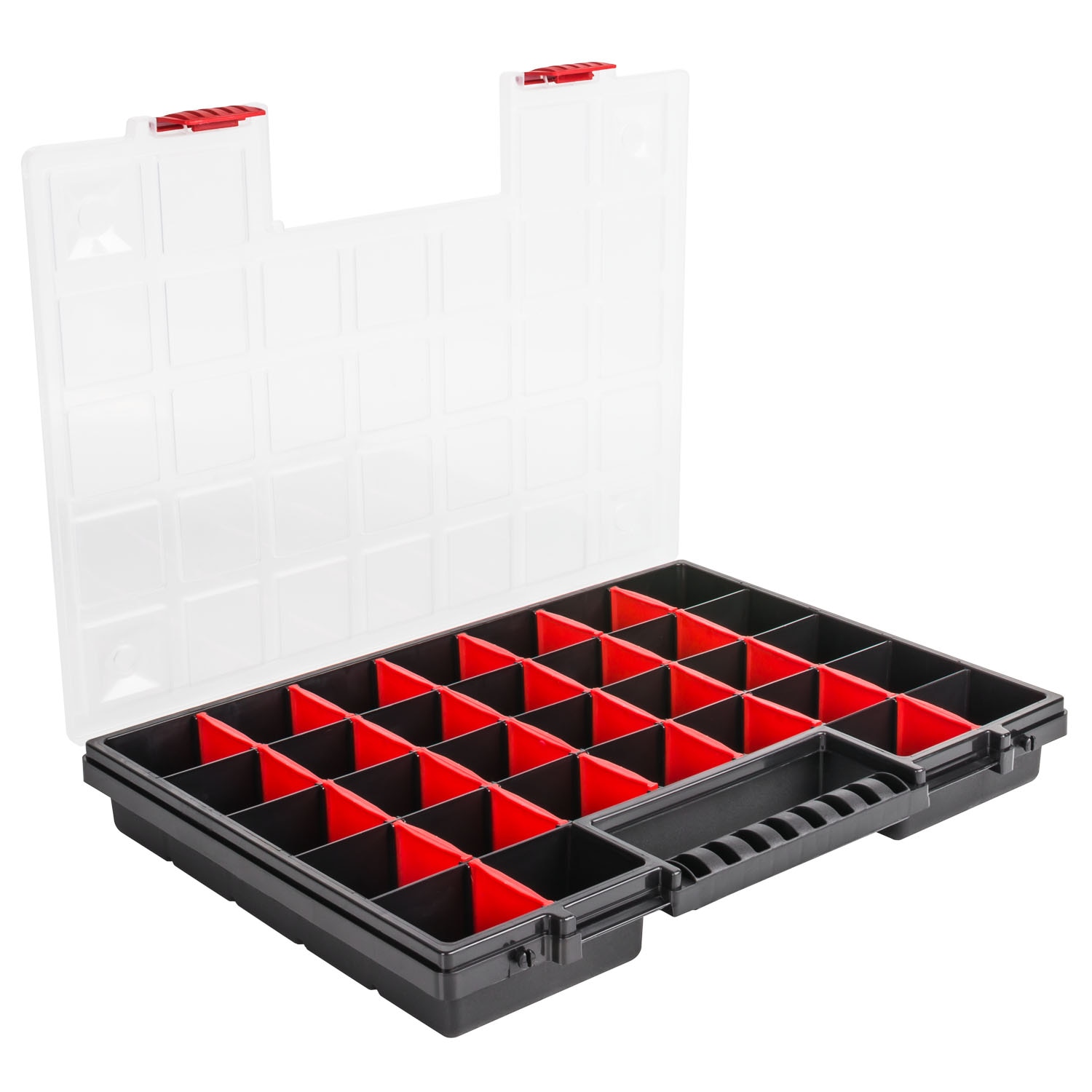 Organizator de scule, Prosperplast, Rosu\Negru - eMAG.ro