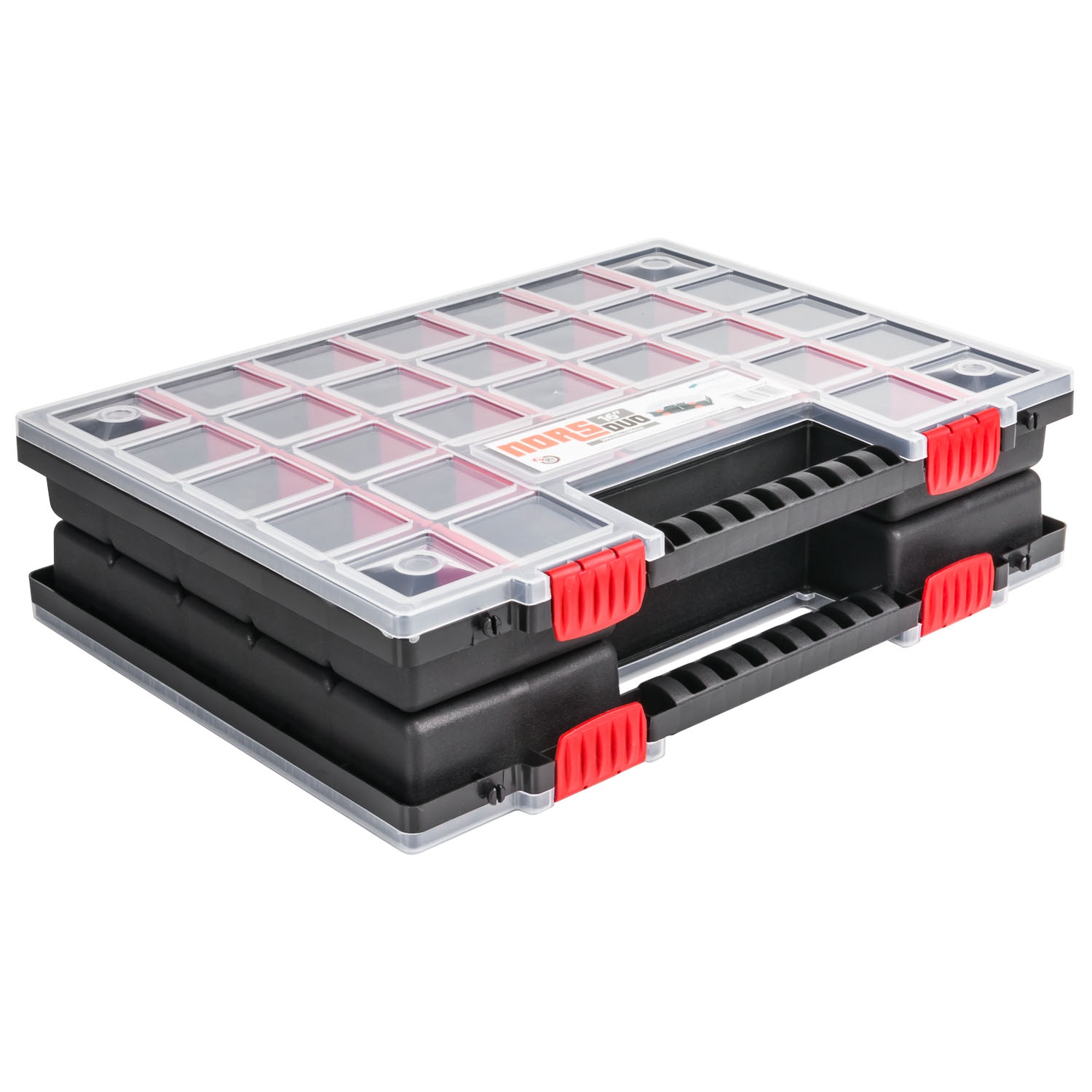 Organizator de scule, Prosperplast, Rosu\Negru - eMAG.ro