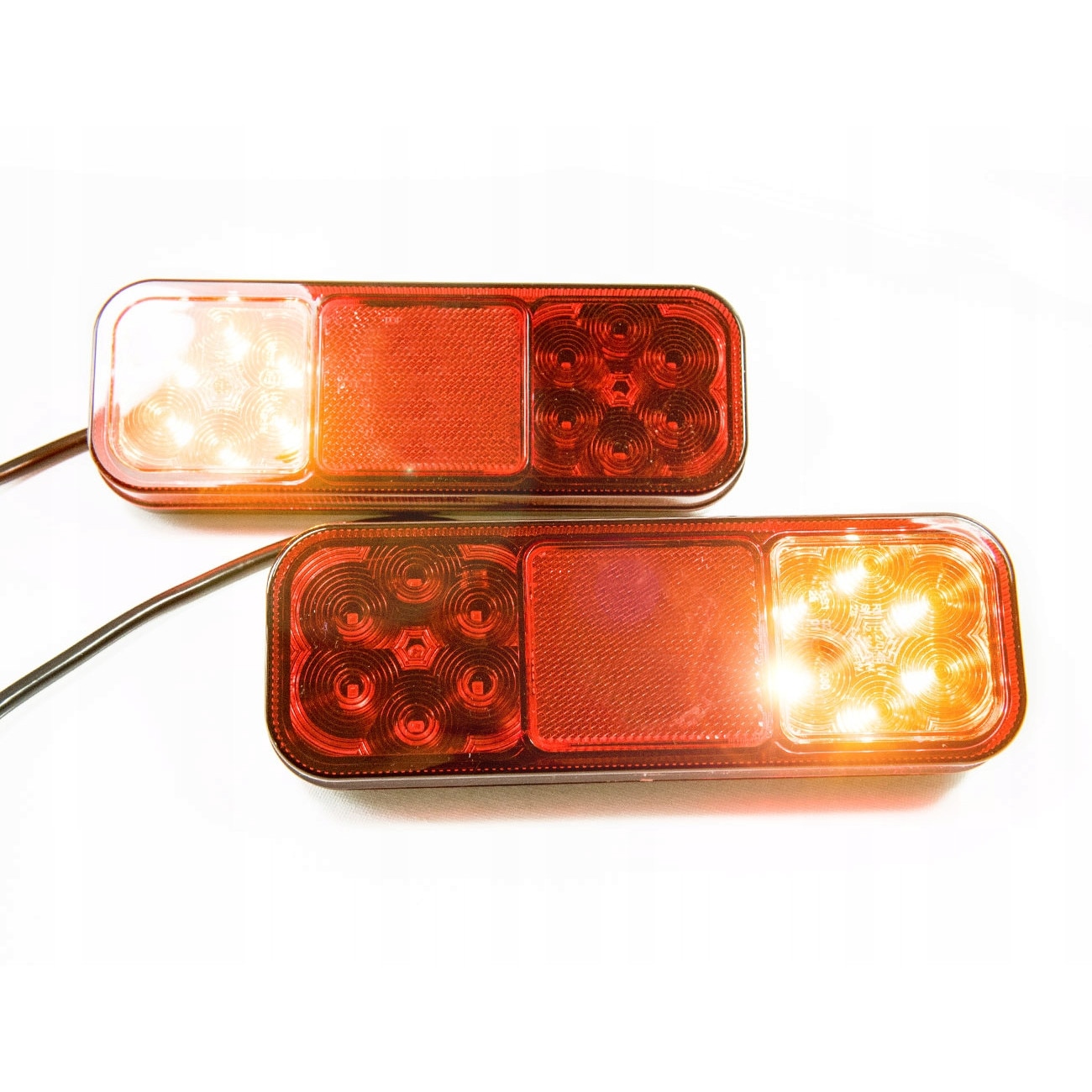 Set 2 lampi LED L+R spate rulota, WebTruck, Rosu - eMAG.ro