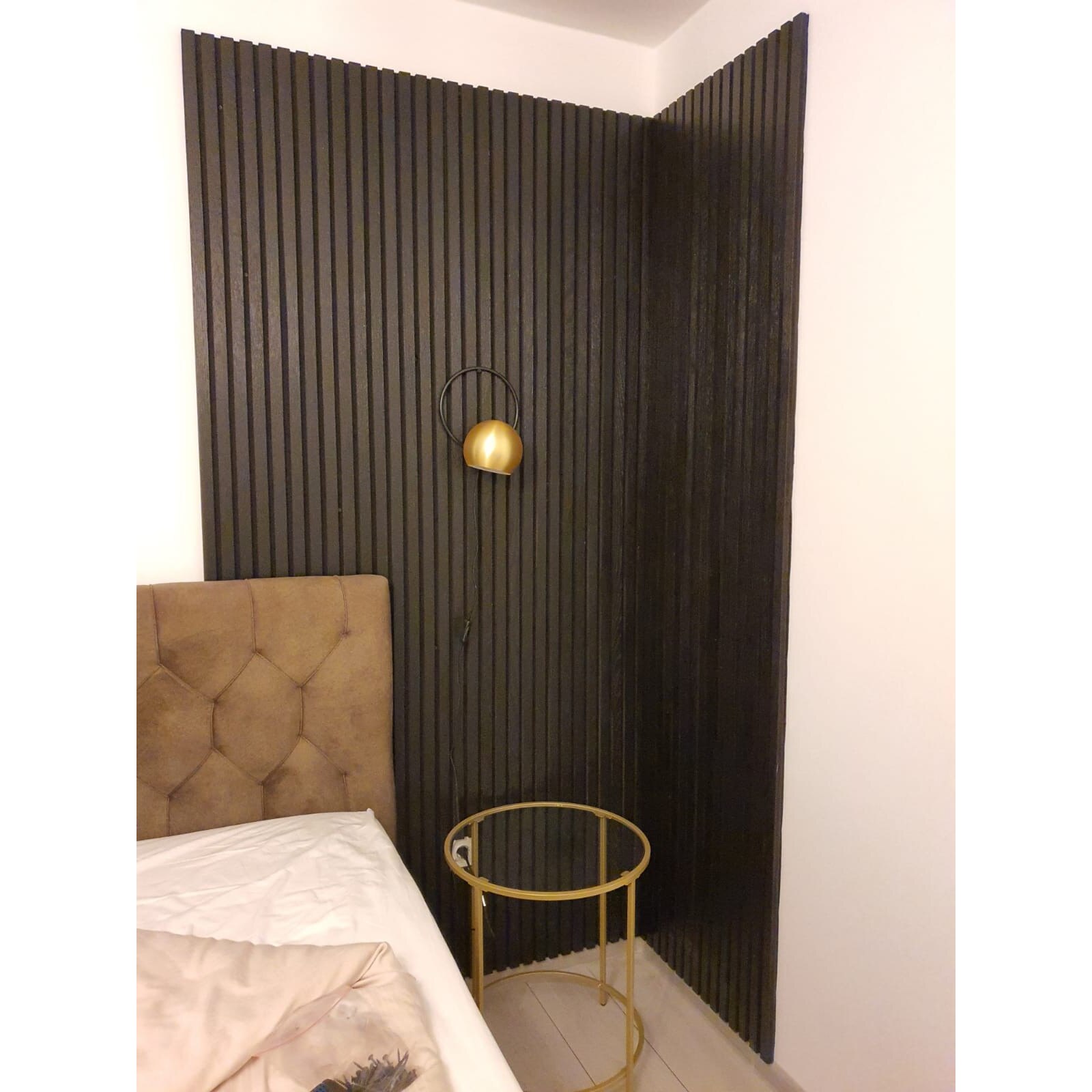 Riflaj MDF lacuit Negru 240 x 60 cm - eMAG.ro