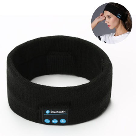 Banda pentru cap Bluetooth, JeiibrZui, Negru - eMAG.ro
