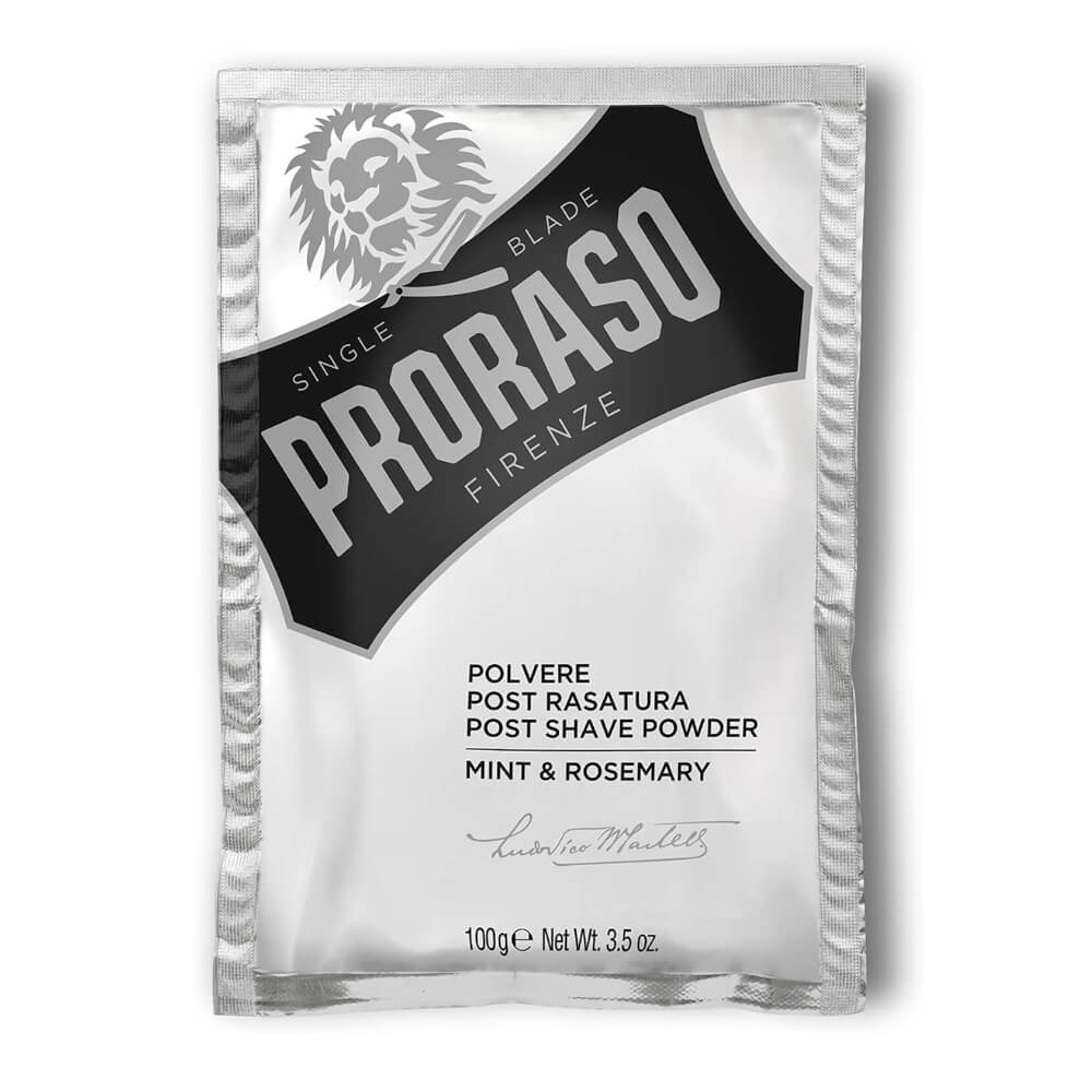Pudra pentru dupa ras menta si rosemarin, Proraso, 100g - eMAG.ro