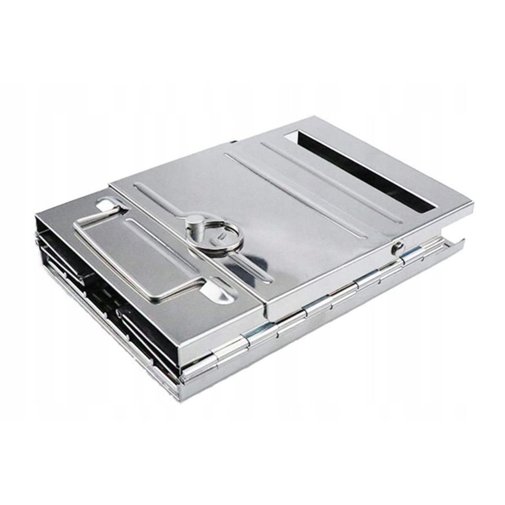 Soba pliabila pe lemne, Inox, Field Kitchen, Argintiu - eMAG.ro