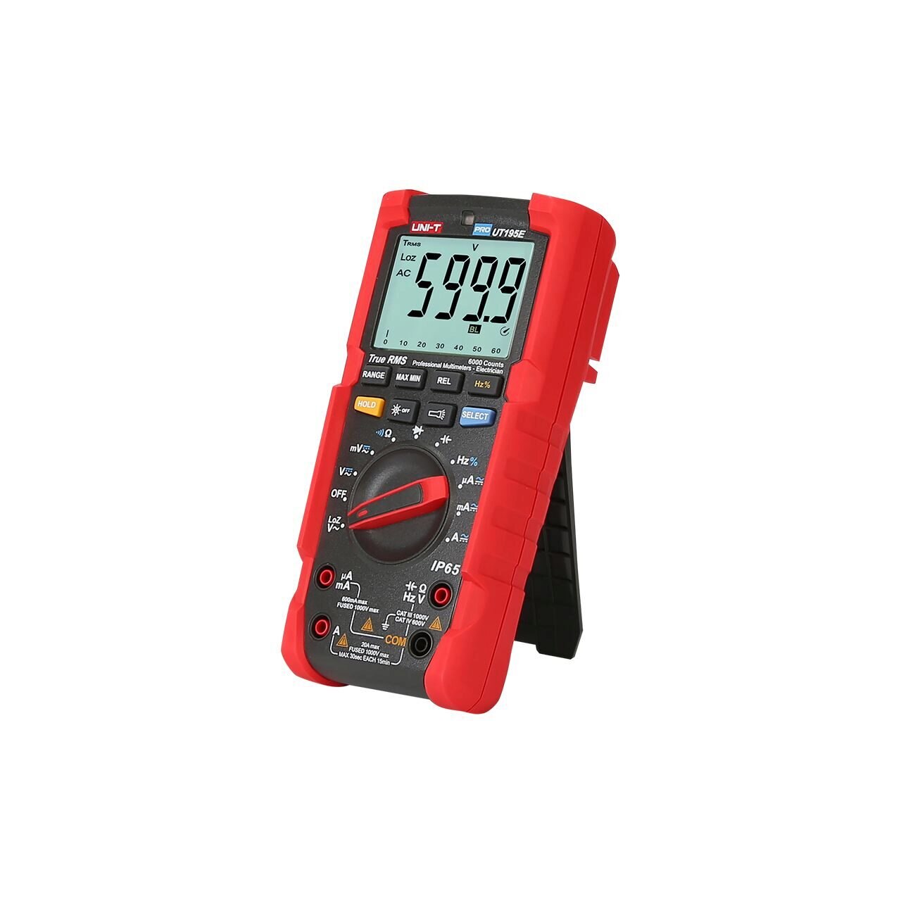 Multimetru digital UT195E, Tensiune, Rezistenta, Capacitate, Continuitate, 20A, 600 V - eMAG.ro