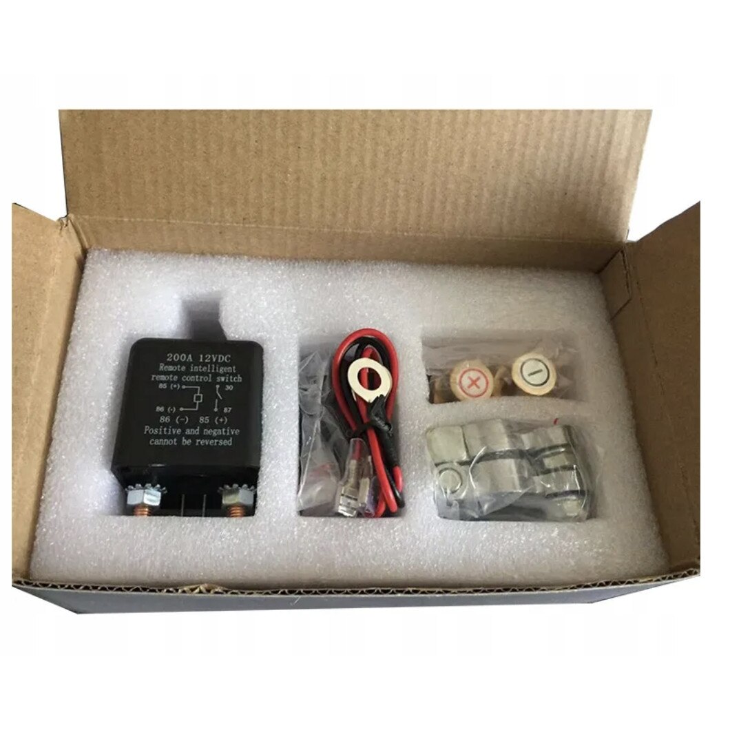 Set telecomanda cu baterie, Cupru/Plastic, 12V, Negru - eMAG.ro