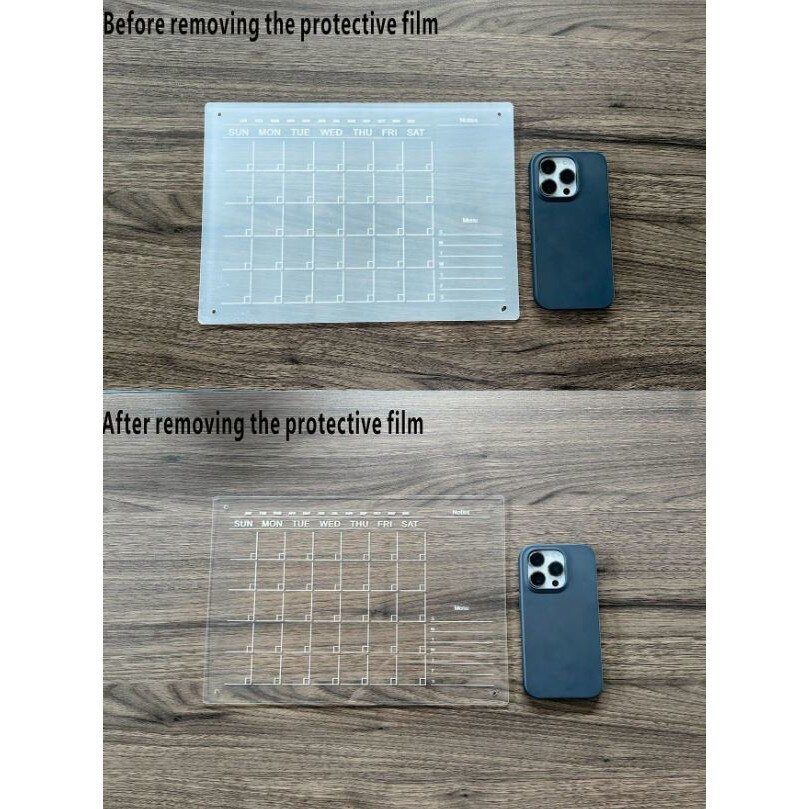 Tableta transparenta cu prindere magnetica + set 8 markere colorate ...