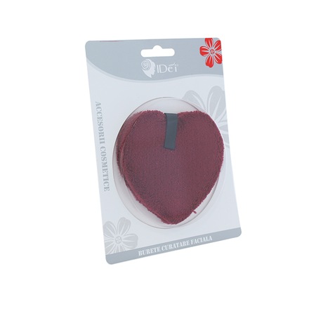 Burete facial in forma de inima, IDei, Rosu - eMAG.ro
