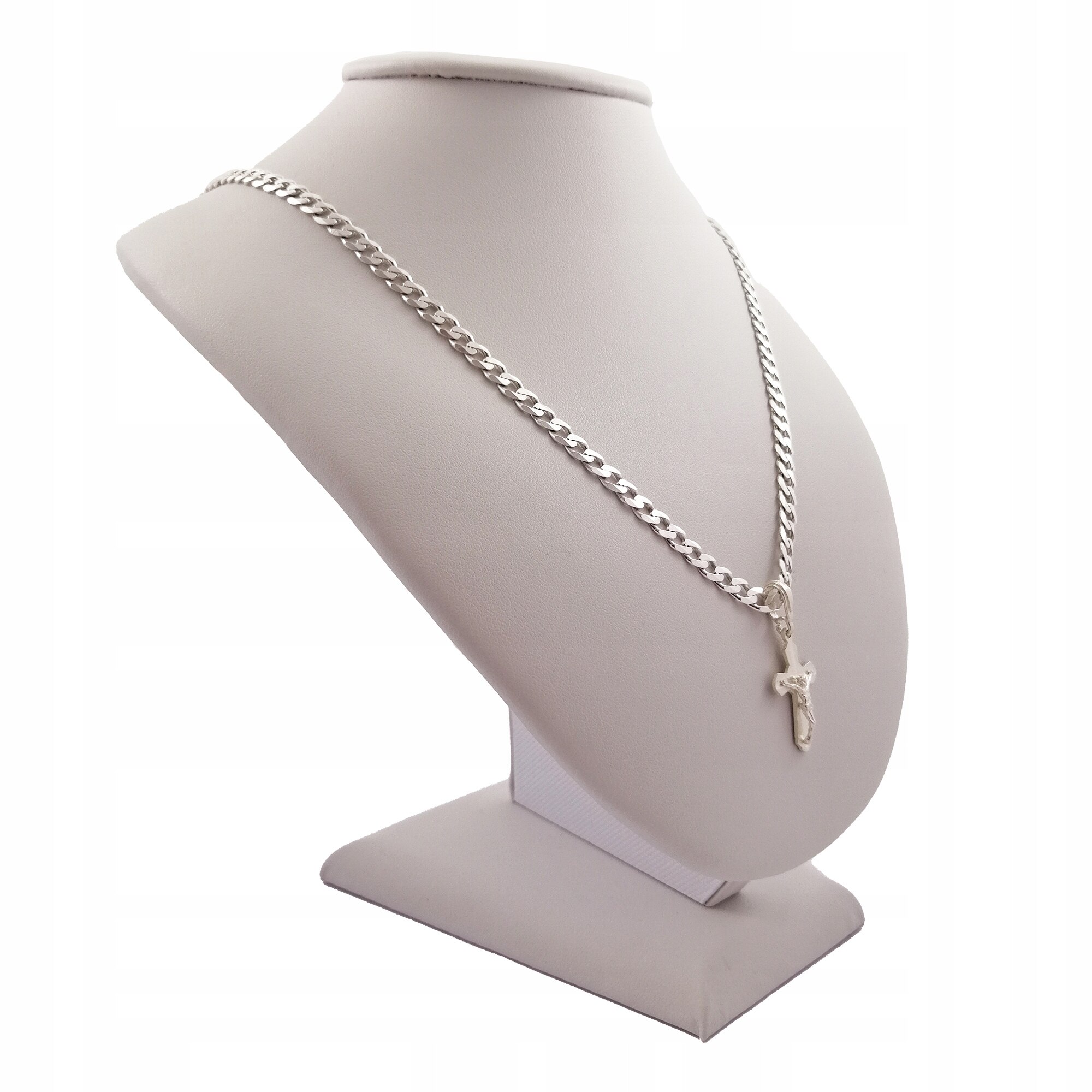Colier cu pandantiv pentru barbati, Golden Celebrity, Argint, 70 cm ...