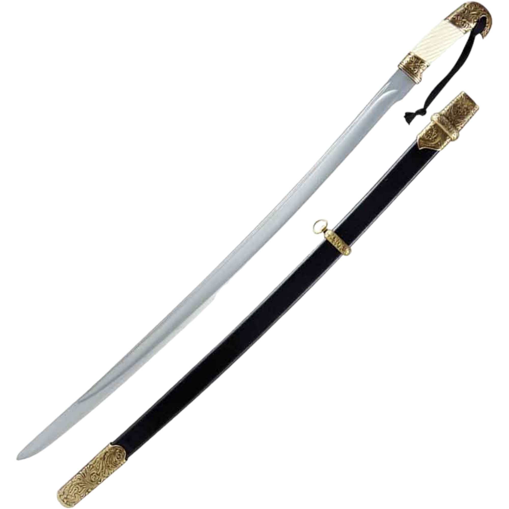 Sabie Shashka De Cavalerie Rusa, cu Teaca, Decorativa, Zinc-Aluminiu ...