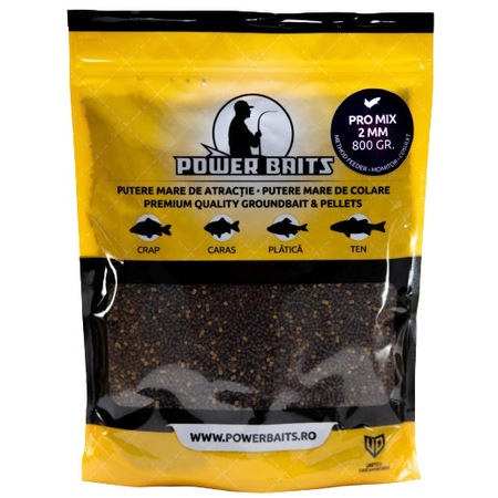 Pelete Power Baits Pro Mix 2mm 800g - eMAG.ro