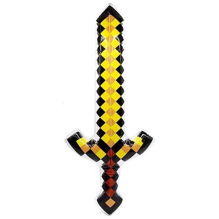 Sabie gonflabila Minecraft, Multicolor, 95 cm - eMAG.ro
