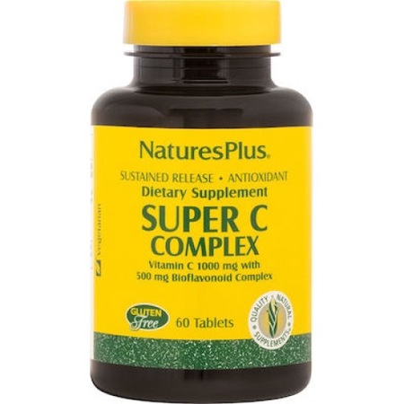 Supliment alimentar Nature's Plus Super C Complex, 60 tablete - eMAG.ro