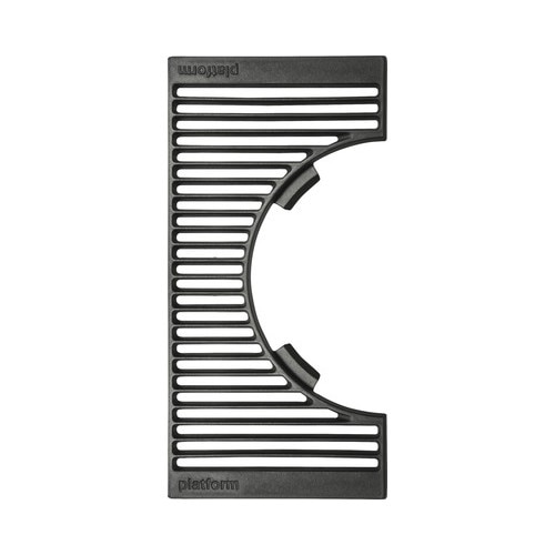 Placa De Gratar Semi-rotund Tennker Halo, 48 X 24 Cm, Fonta - eMAG.ro