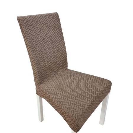 Set 6 Huse Universale Pentru Scaun Jacquard Maro, 50x40x40 cm - eMAG.ro