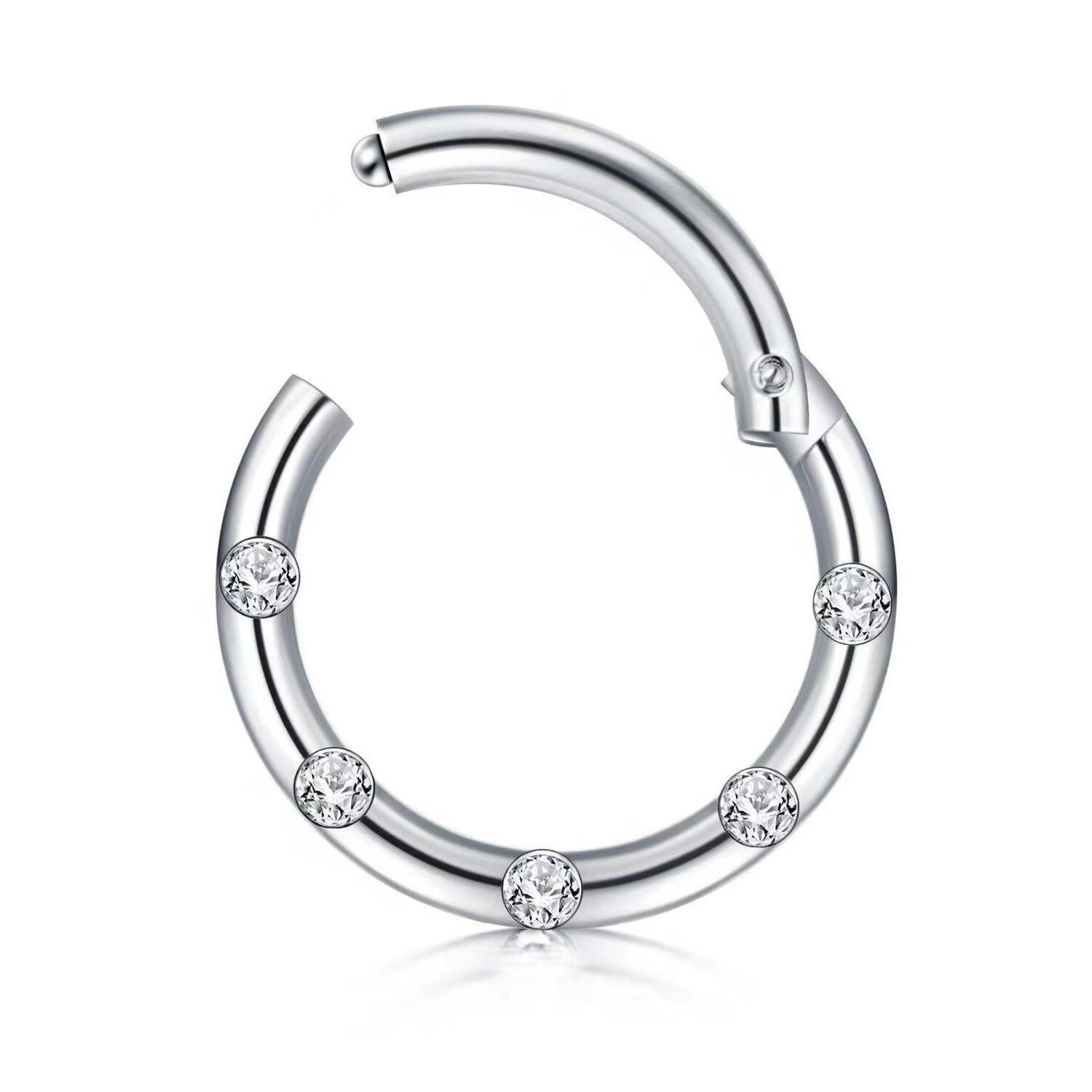 Piercing, Sunmostar, Otel, Argintiu - eMAG.ro