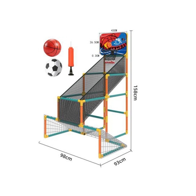 Set 2 in 1 Baschet si fotbal AliBibi - eMAG.ro