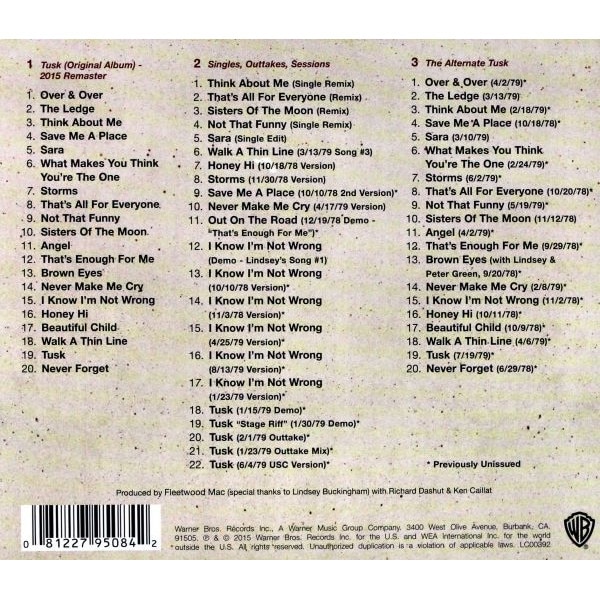 Fleetwood Mac: Tusk (Expanded) [3CD] - eMAG.bg