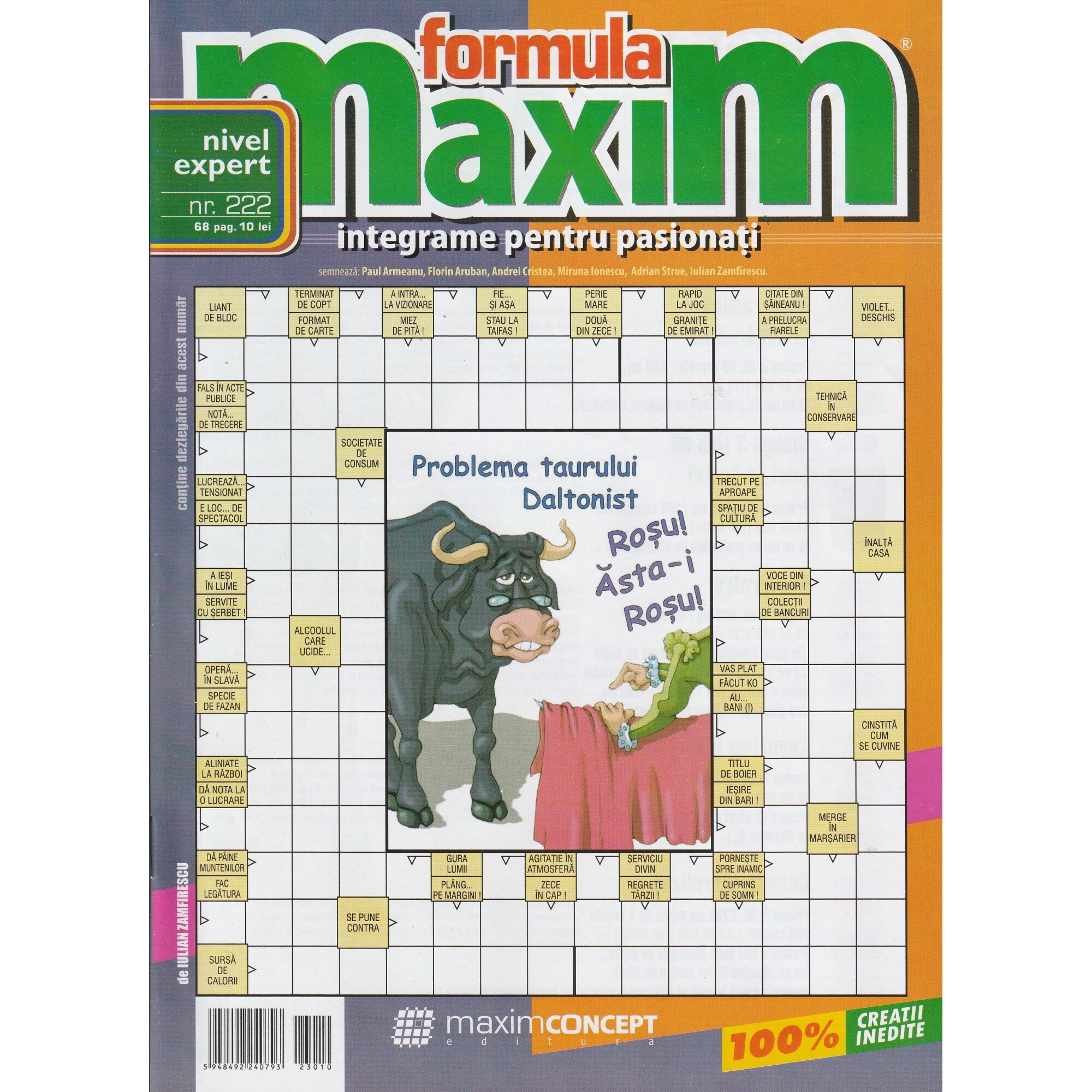 Integrame formula Maxim 222 - nivel expert, Editura Maxim - eMAG.ro