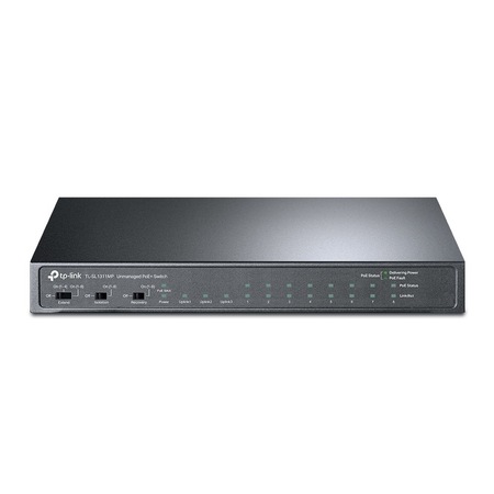 TP-Link TL-SL1311MP 8-Port 10/100Mbps + 3-Port Gigabit Asztali Switch w ...