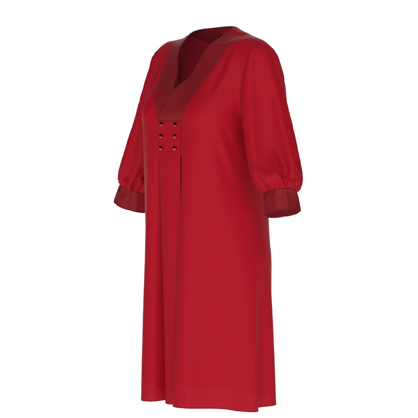 Tipar Croitorie Rochie lejera midi, 8 marimi 36 - 50, hartie - eMAG.ro