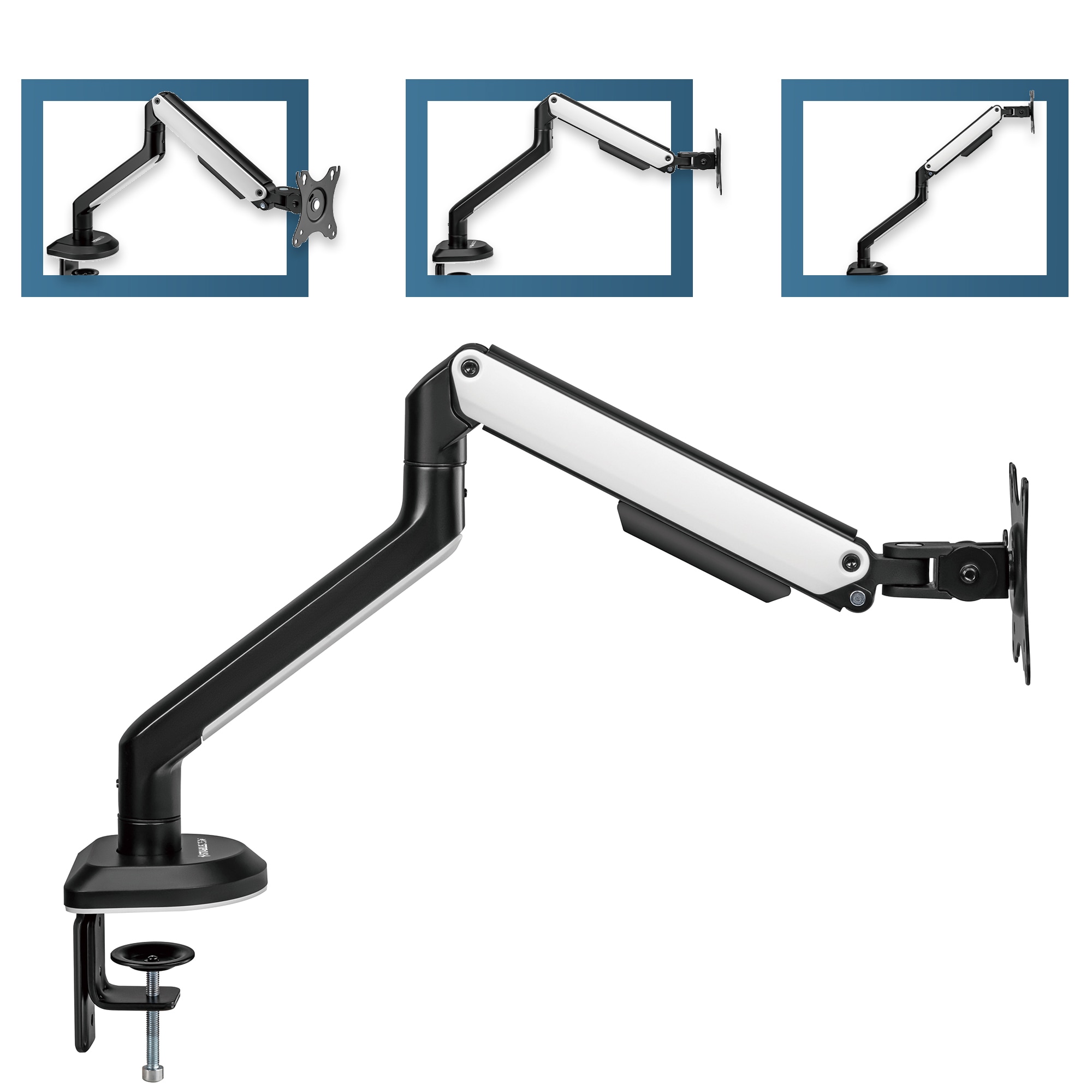 Suport monitor 17-32" inch, Brat Reglabil Asistat StableDesk, Pana la 9 ...