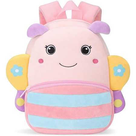 Rucsac pentru copii, Cafuneplus®, Model fluture, Moale din plus, Pentru ...