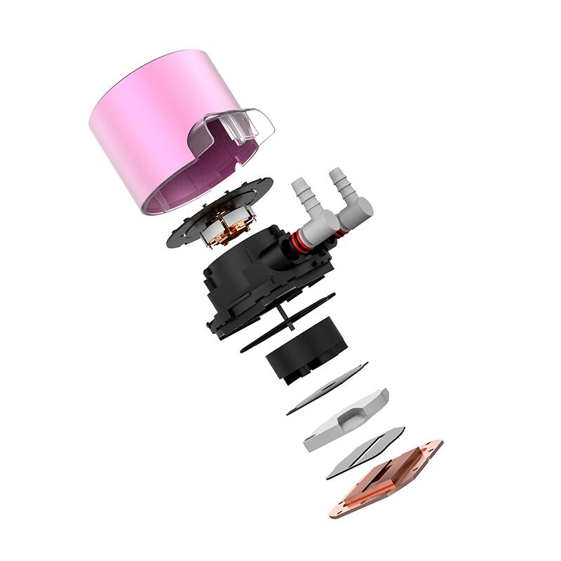 Cooler procesor cu lichid ID-Cooling Pinkflow 240 Diamond iluminare ...