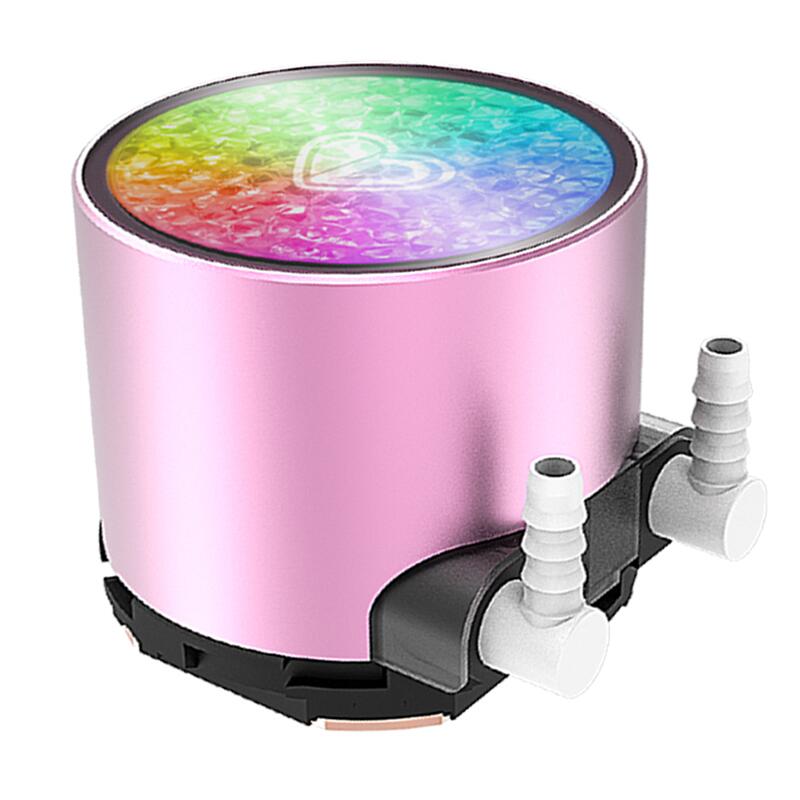 Cooler procesor cu lichid ID-Cooling Pinkflow 240 Diamond iluminare ...