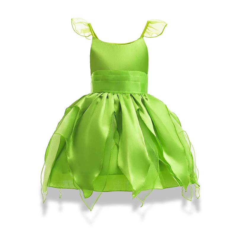 Rochie Printesa Disney, THK®, Verde - 100 cm - eMAG.ro