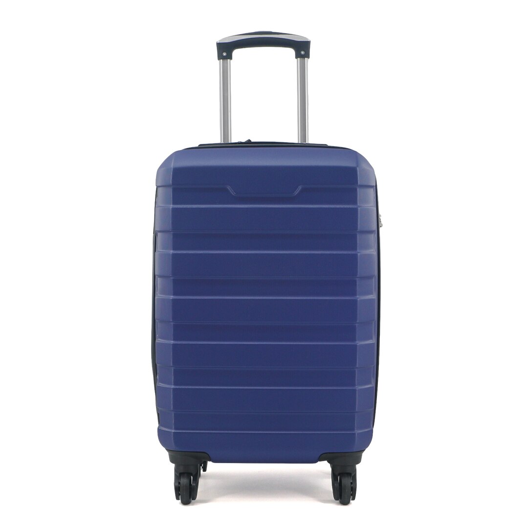 Set 3 trolere din material ABS, 4 roti cu rotatie 360 grade, Mic/Mediu ...