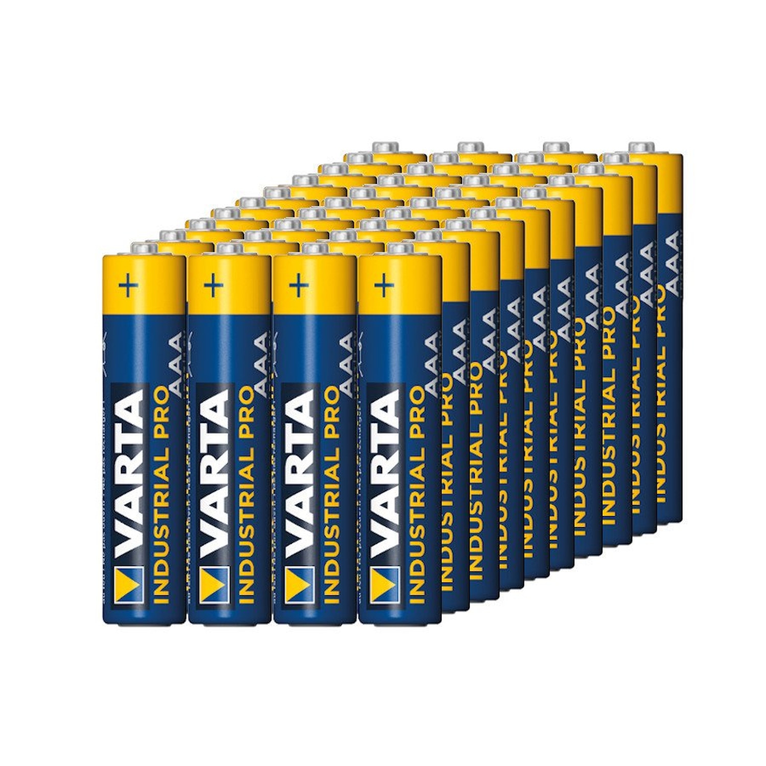 Set de 80 de baterii alcaline Varta Industrial AAA AA - eMAG.ro