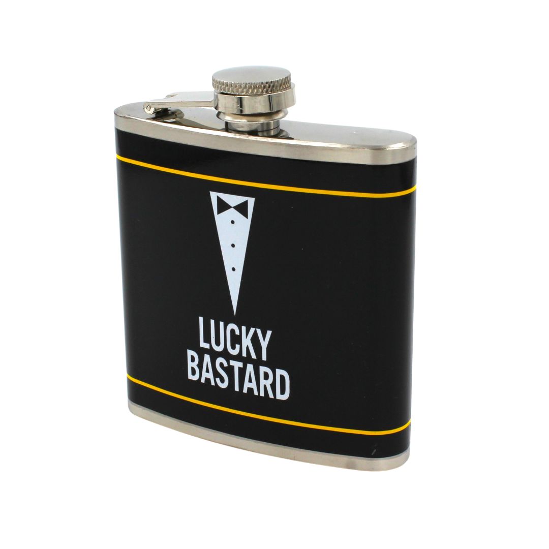 Butelca metalica Lucky Bastard 160 ml - eMAG.ro