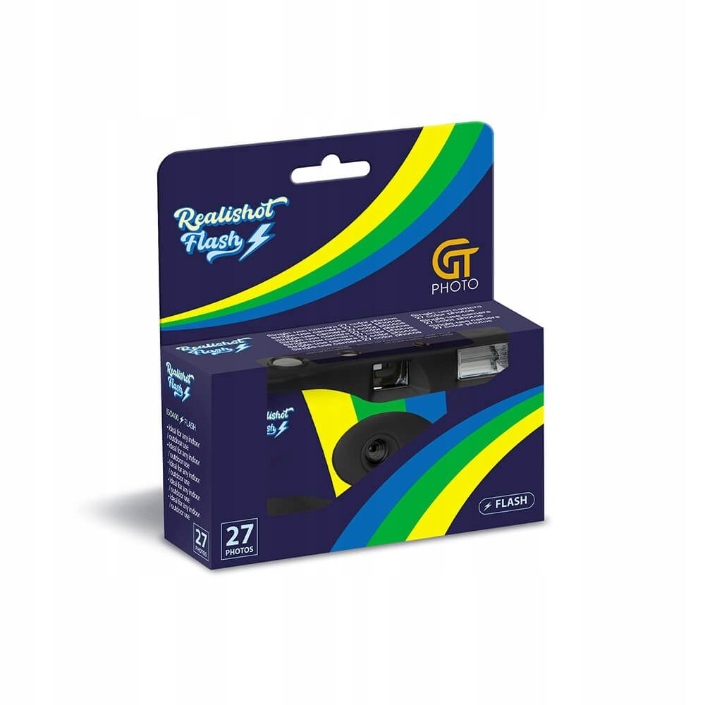 Aparat foto single use, ISO 400, 27 cadre, Blit, GT PHOTO - eMAG.ro