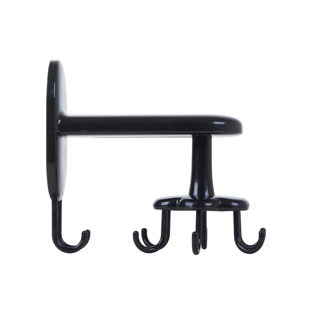 Suport rotativ pentru ustensile de bucatarie cu 8 agatatori, 14.5 cm ... Suport rotativ pentru ustensile de bucatarie cu 8 agatatori, 14.5 cm ...