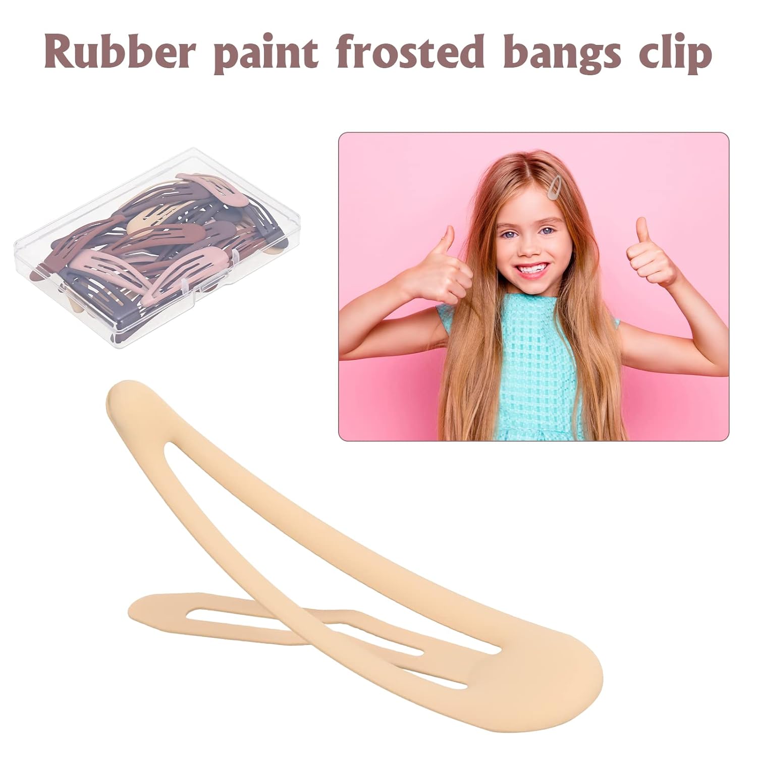 Set 30 clame par, Aisdelu, metal, accesoriu elegant tip agrafa, fara ...