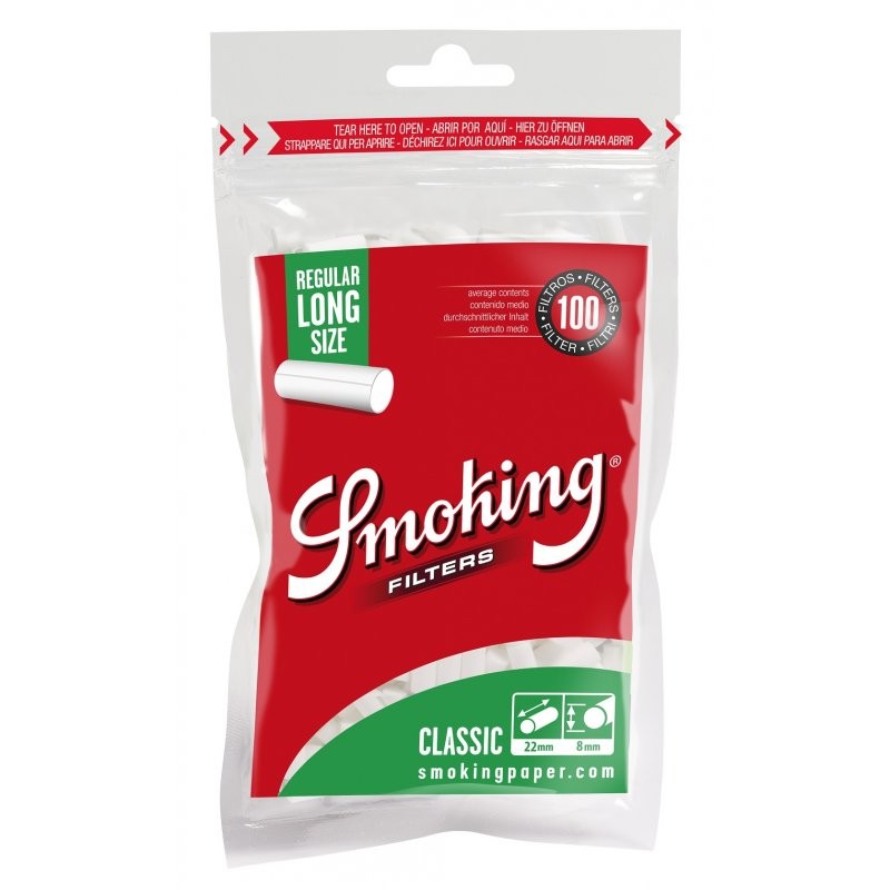 Filtre tigari 8/22 mm Long Green Smoking (100) - eMAG.ro