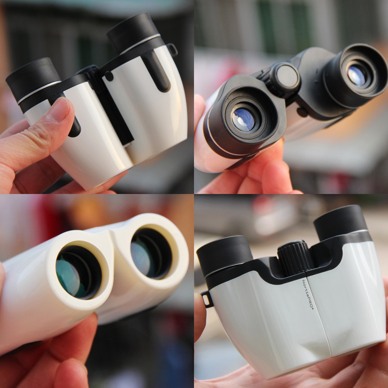 Binoclu Compact pentru Copii Exploratori NortiaPRO®, Obiectiv Mare ...