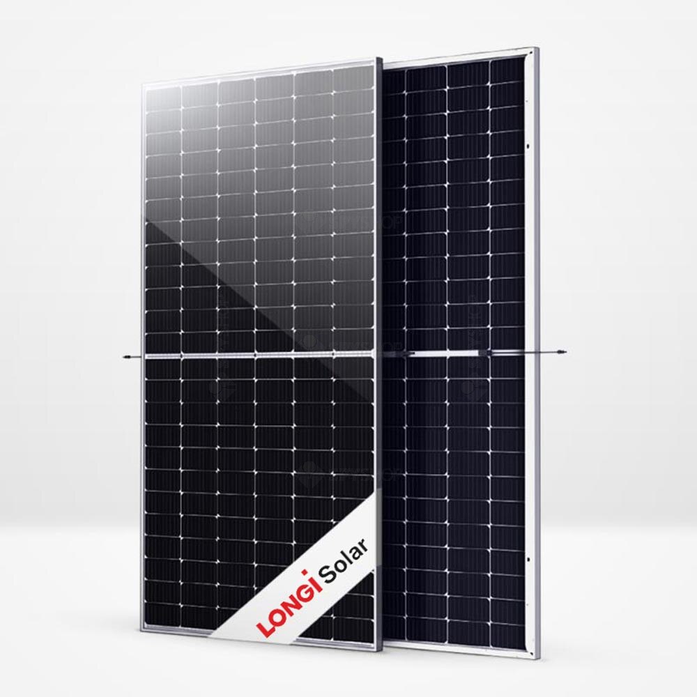 Set 6 buc PANOU SOLAR LONGI 410 W, Mono LR5- 54HIH-410M, BLACK FRAME ...