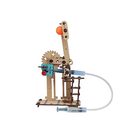 Set inteligent de constructie din lemn, SMARTIVITY, Kitul hidraulic 2D ...