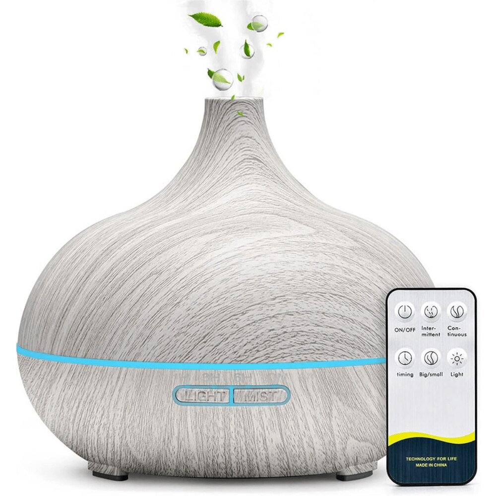 Difuzor de arome, Lemn, Alb - eMAG.ro