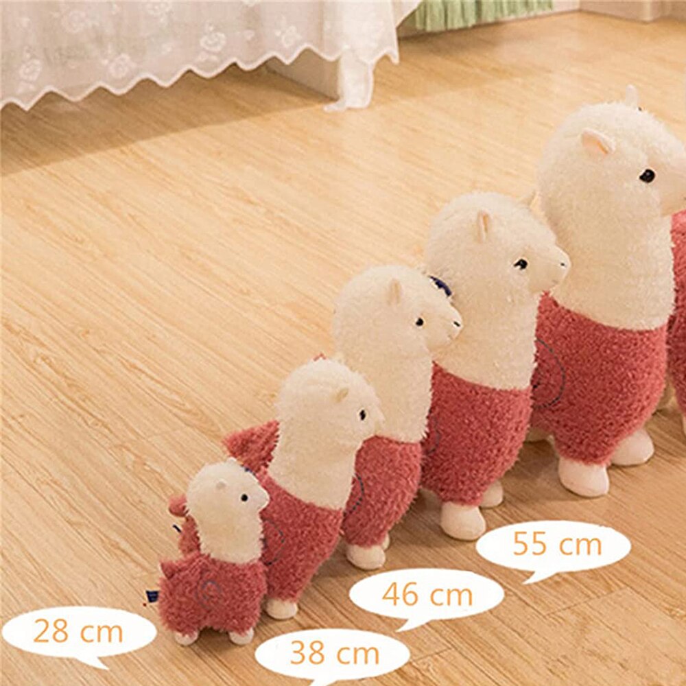 Jucarie copii Alpaca, Plus, 28 cm, Alb - eMAG.ro