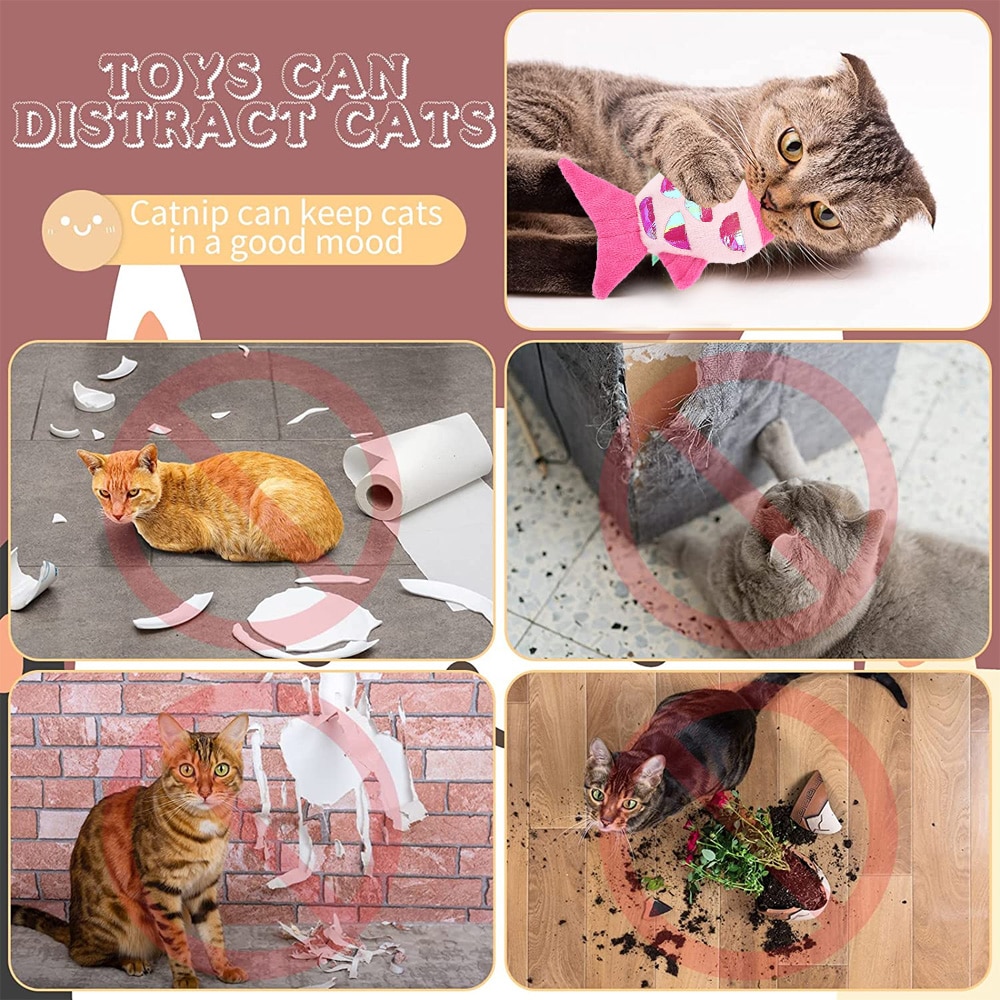 Set 2 jucarii interactive pentru pisici, Plus, Roz - eMAG.ro