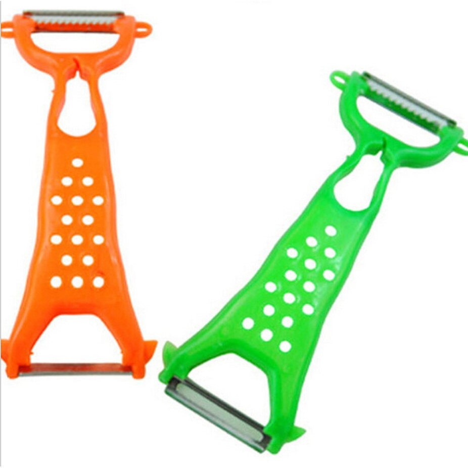 Set 2 curatatoare legume si fructe, Sunmostar, ABS/Inox, Verde ...