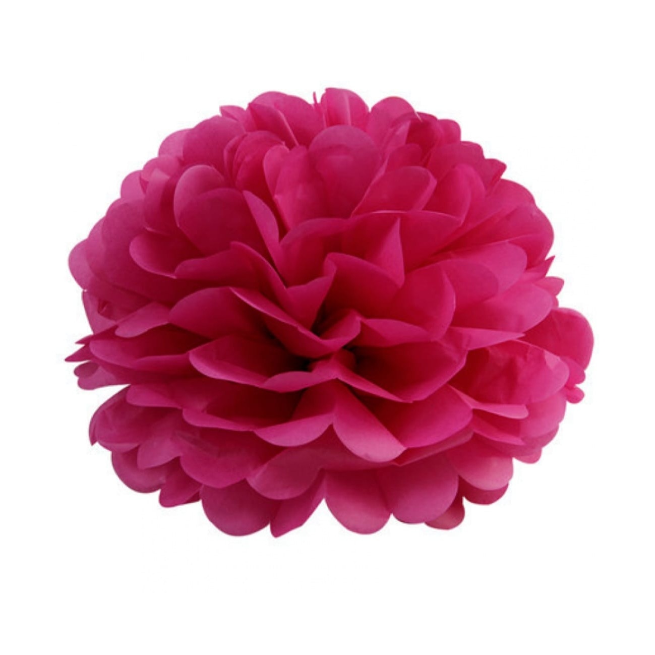 Pampon hartie 20 cm set 10 buc mov prune - eMAG.ro